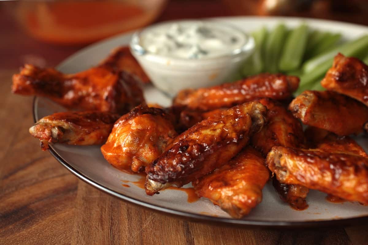 Buffalo Chicken Wings – Airfryer Cooking